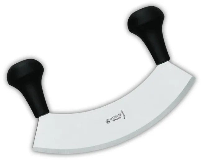 Giesser Messer, Nůž kolébkový 22 cm, černá