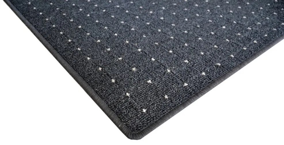 Vopi | Kusový koberec Udinese antracit - Kulatý 120 cm průměr