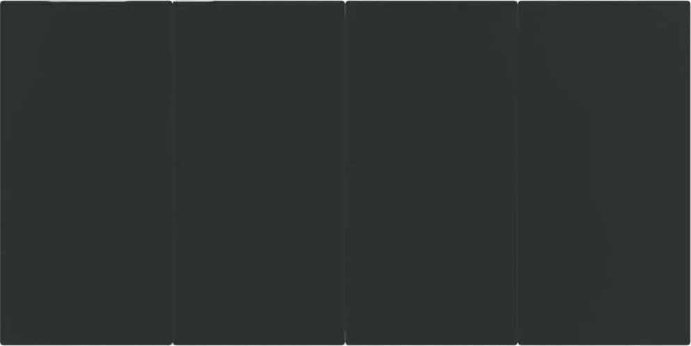 vidaXL 5dílný zahradní jídelní set polyratan [3157869] Barva: Černá