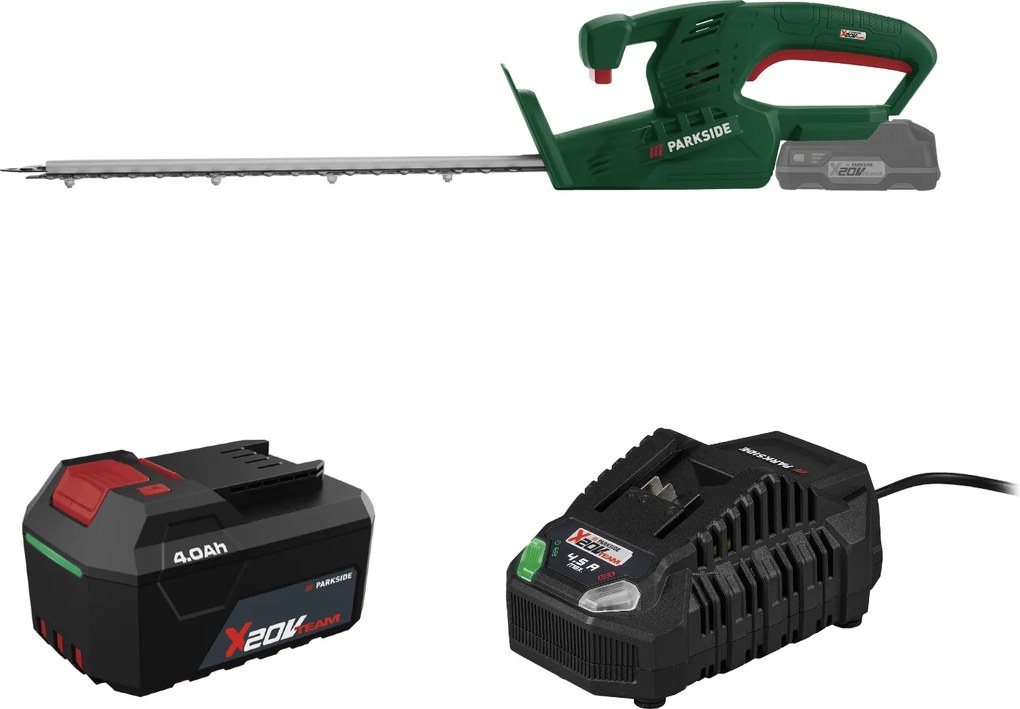Parkside® Aku nůžky na živý plot Phsa 2035 A1, 4 Ah