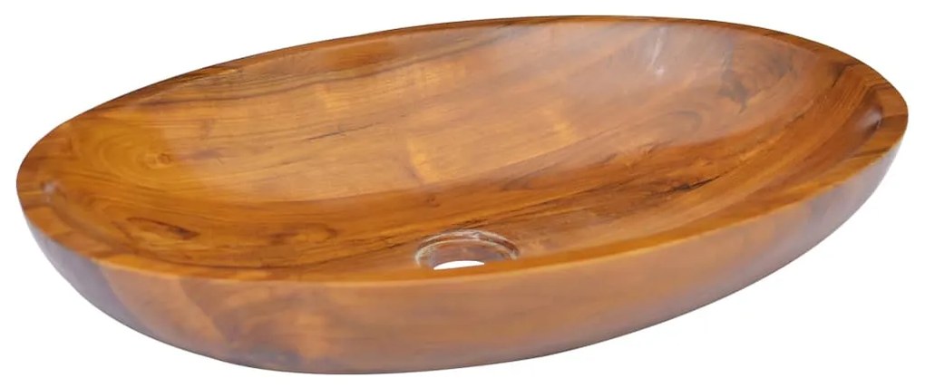 vidaXL Marketos Umyvadlo masivní teak 60 x 40 x 10 cm