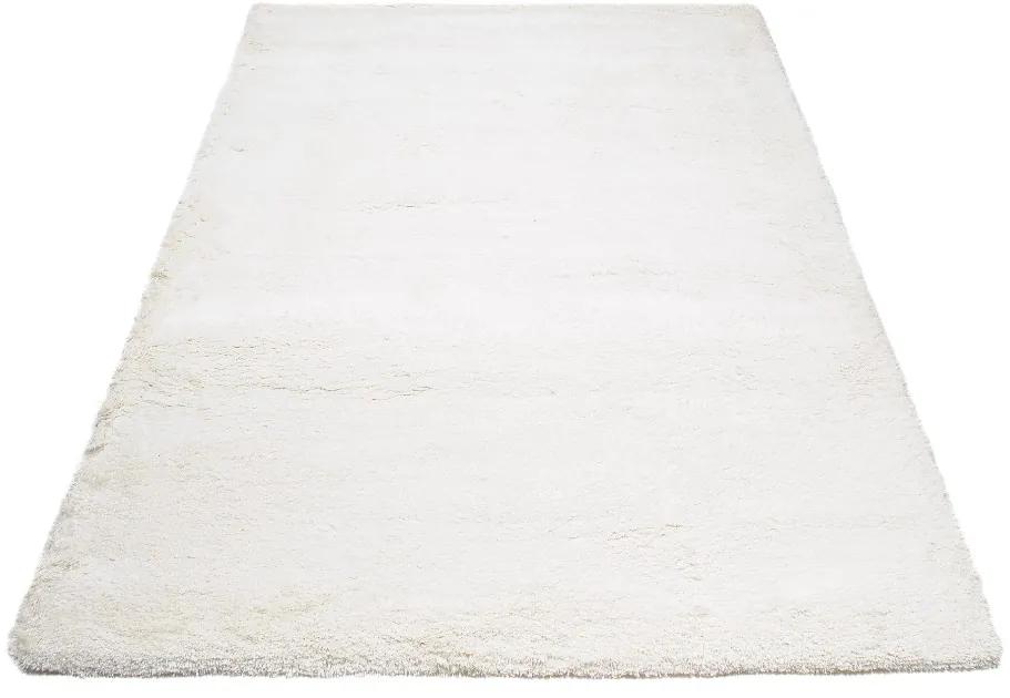 Měkký bílý koberec Šířka: 80 cm | Délka: 150 cm