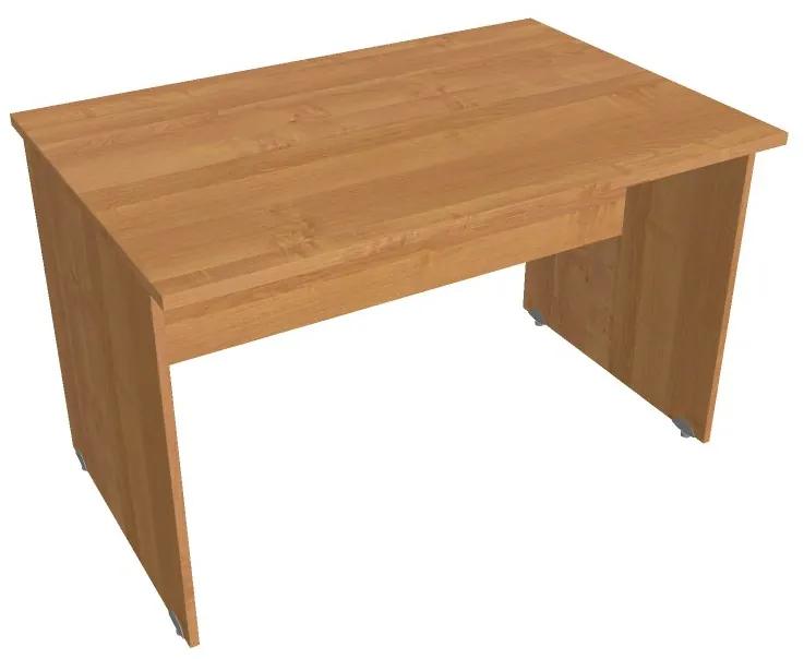 Stůl jednací rovný 120 cm - Hobis Gate GJ 1200 Dekor stolové desky: olše, Dekor lamino podnože: olše