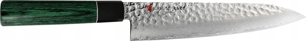 Japonský nůž Gyuto 210 Kasumi Kuro Midori
