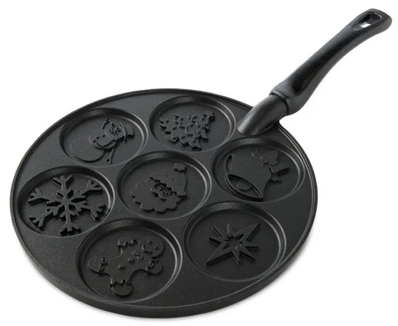 NORDIC WARE Pánev na lívance 26 cm Vánoční motivy  indukční 01965