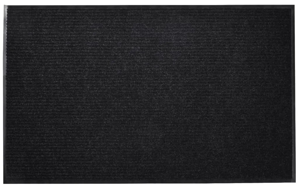 241265 vidaXL Černá PVC rohožka 90 x 120 cm