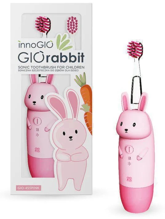 innoGIO Elektronický sonický zubní kartáček GIORabbit Rabbit Blue