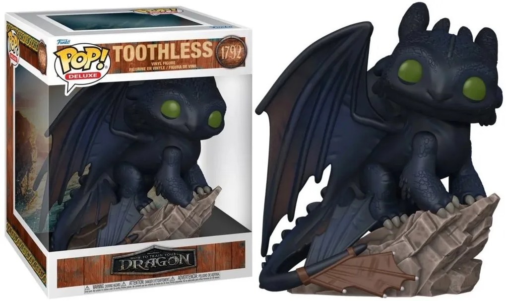 Funko pop! deluxe how to train your dragon toothless 1792