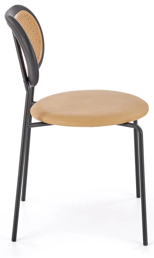 HALMAR K524 židle světle hnědá