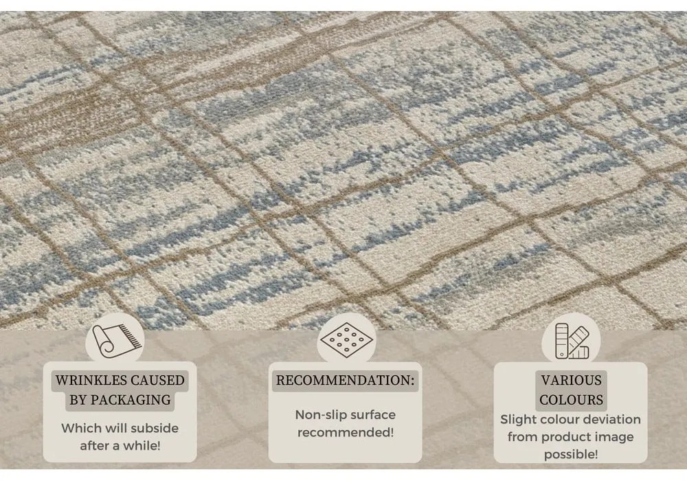 Béžový koberec 120x170 cm Terrain – Hanse Home