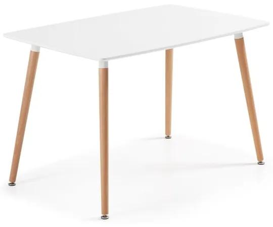 Jídelní stůl z bukového dřeva La Forma Daw, 75 x 120 cm