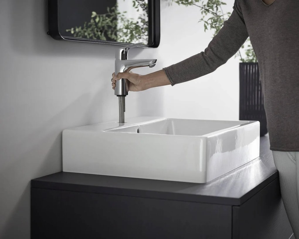 Hansgrohe Focus E2, umyvadlová baterie, LowFlow 3,5 l/min, chromová, 31513000