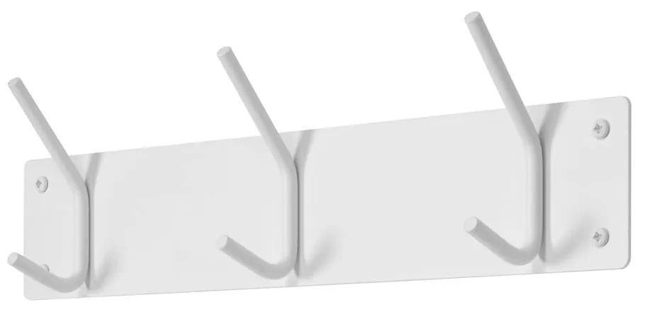 Bílý kovový nástěnný věšák Fusion – Spinder Design