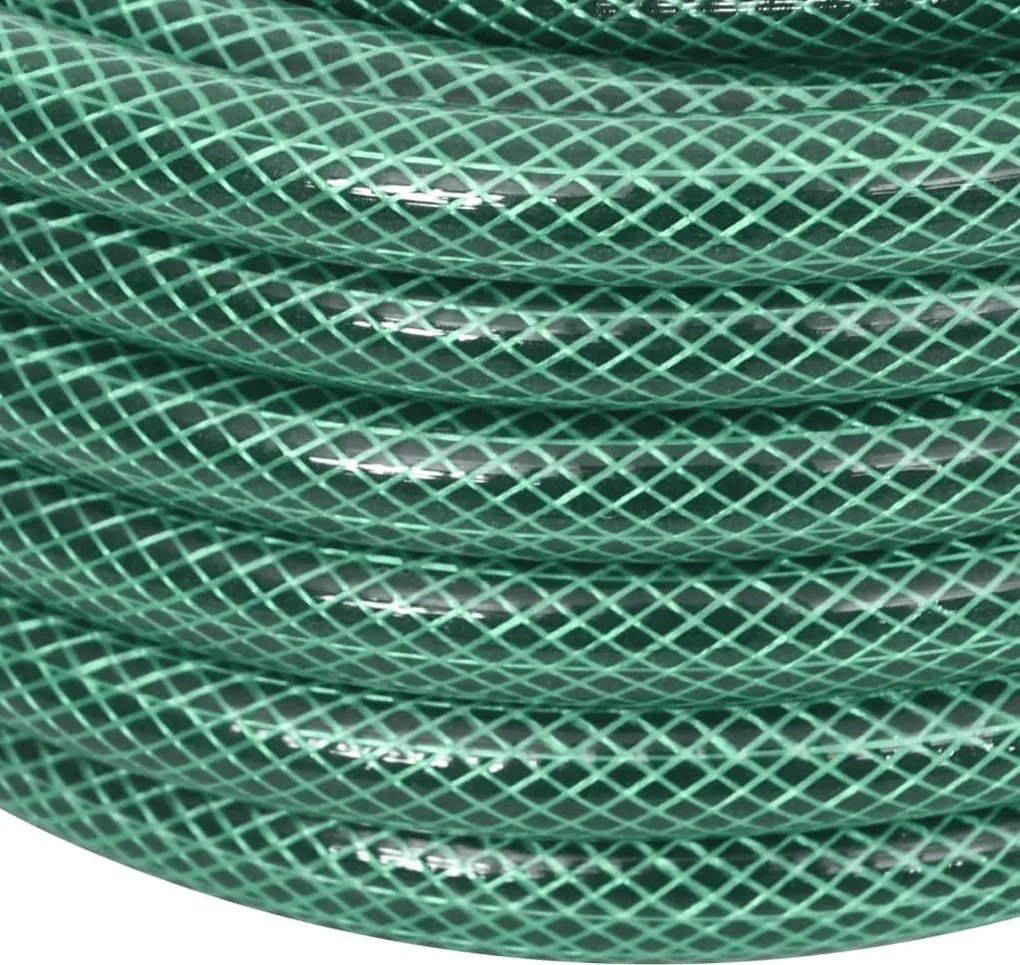 vidaXL Zahradní hadice zelená 0,5" 50 m PVC [154375]