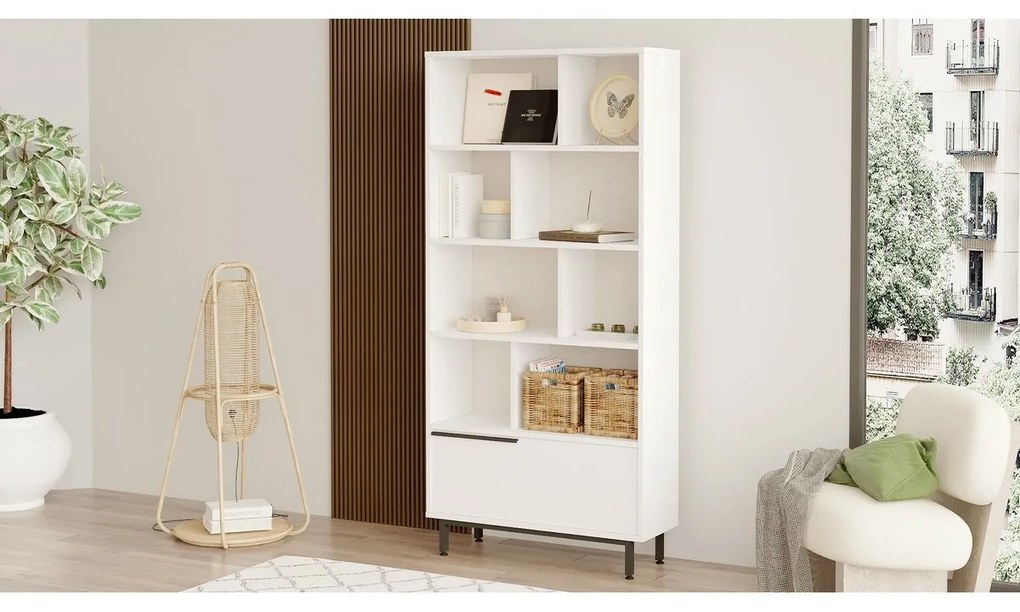 Knihovna One White