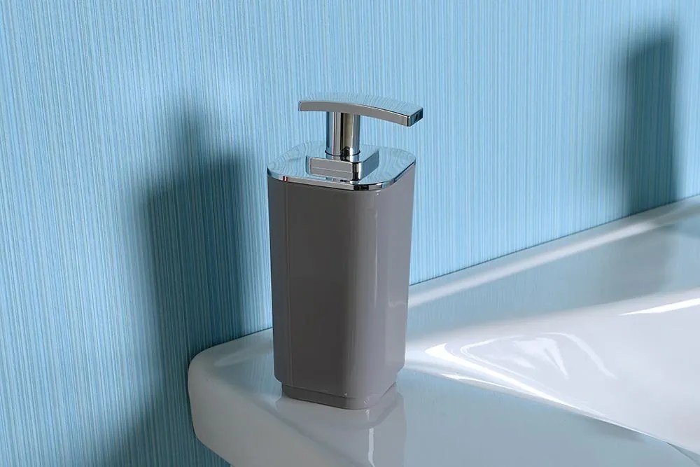 Gedy Aqualine, SEVENTY dávkovač mýdla na postavení, šedý, 638208