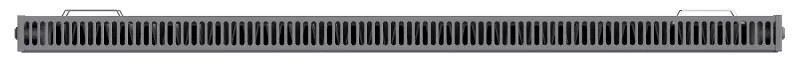 Mexen, panelový radiátor Mexen Line CL11 600 x 1600 mm, boční připojení, 1253 W, antracit - W411L-060-160-66