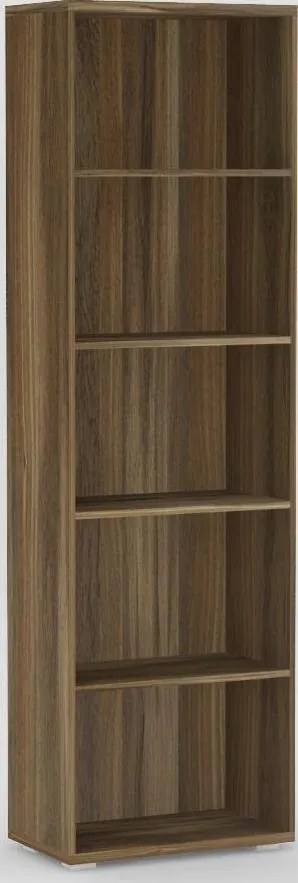 Dřevona - Elitte Policový regál REA STORE 60x200x28 WENGE