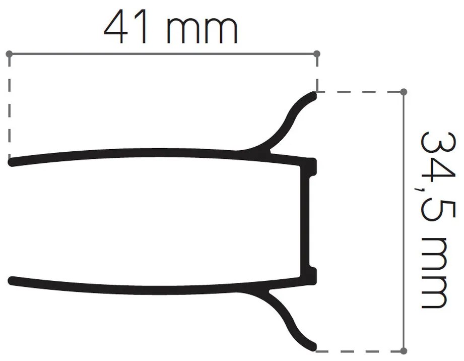 Glass 1989 Lula - otvíravé dveře pro šířku vaničky 100 cm