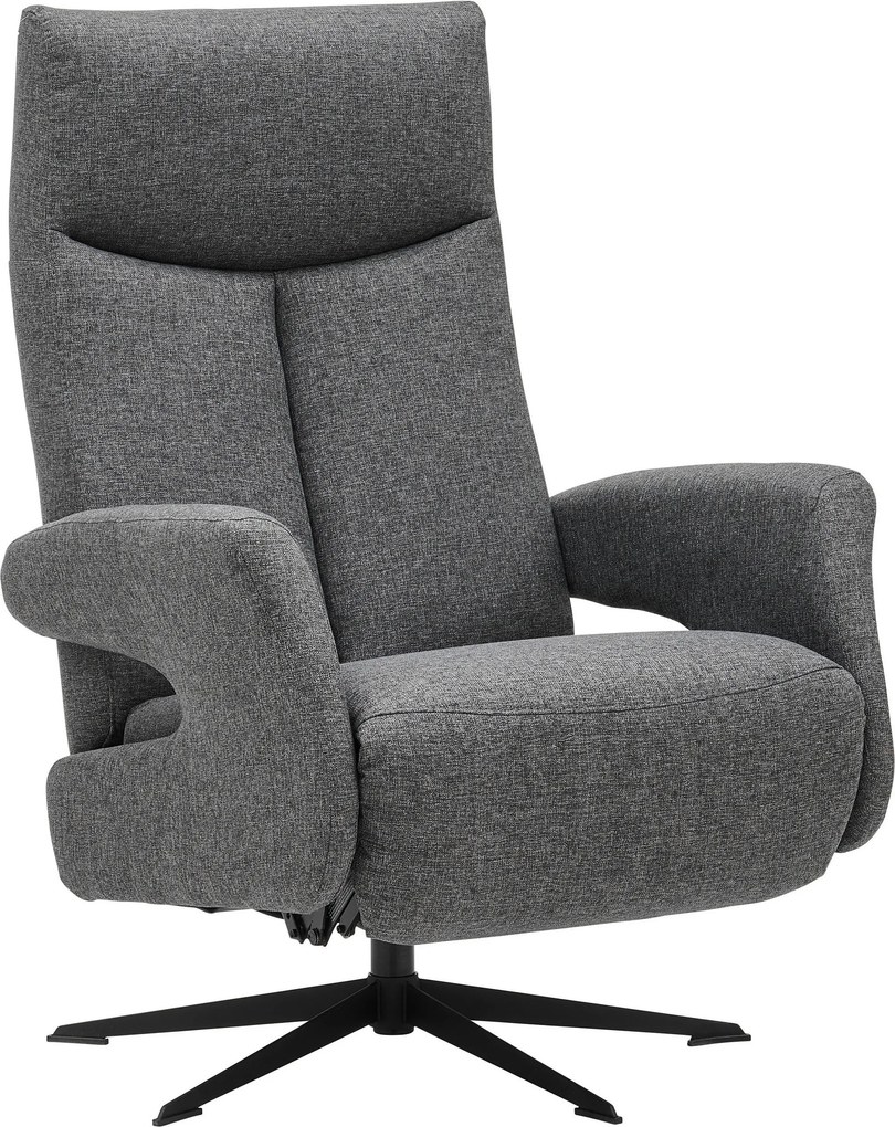 XXXLutz RELAXAČNÍ KŘESLO, textil, antracitová Welnova - Relaxační křesla - 000917013301