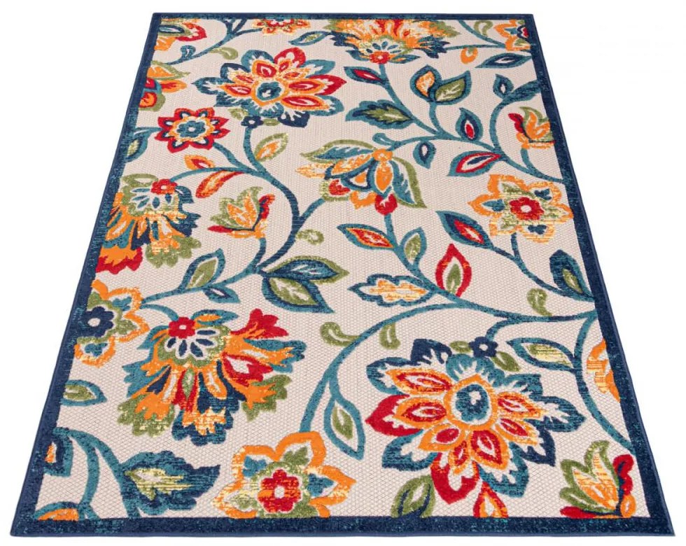 Kusový koberec Flowers vícebarevný 160x229cm