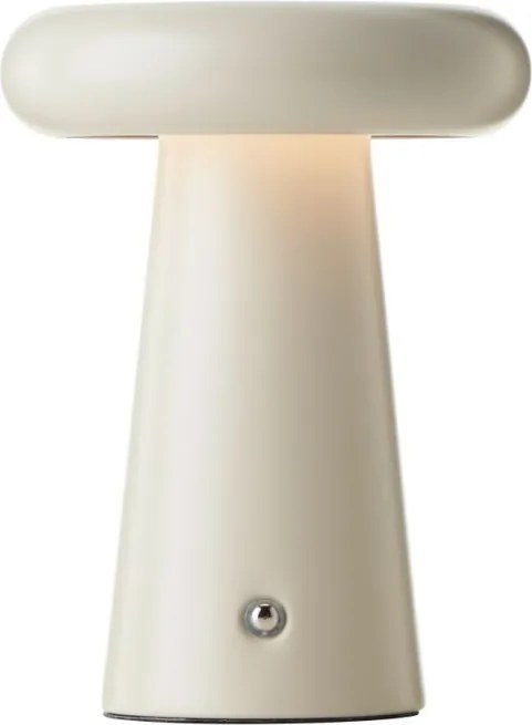 Brilliant G40895/09 Venkovní AKU stolní lampa MUFFIN béžová USB-C