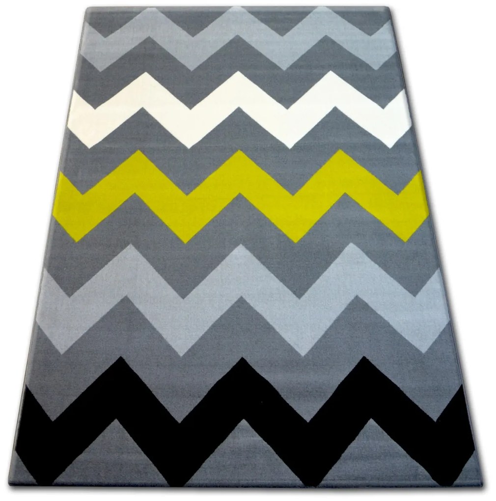 Kusový 3D koberec Flash Skipping šedý 120x170