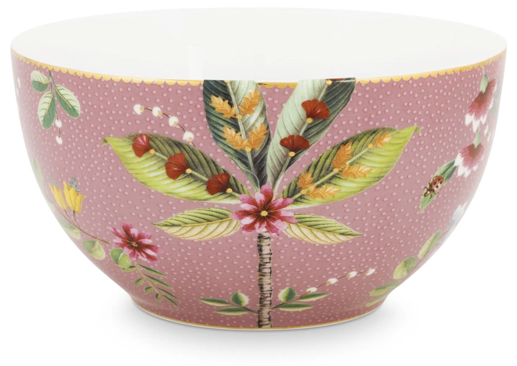 Pip Studio La Majorelle miska Ø15cm, růžová (porcelánová miska)