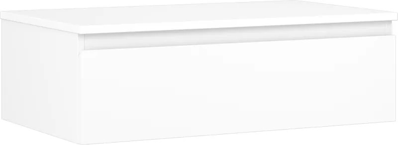 Mexen Orio, koupelnová skříňka 80 cm s horní částí, 1 zásuvka, bílá matná, 91A10-08023-1-BFC01