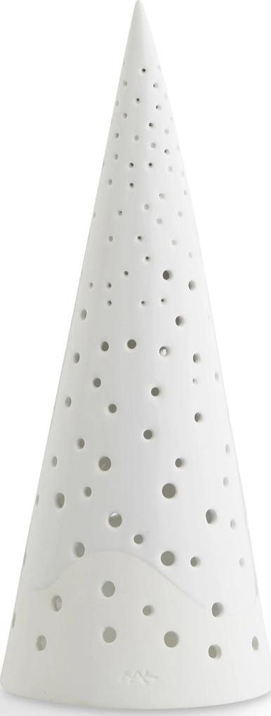 Stojan na čajovou svíčku Nobili 25,5 cm bílý