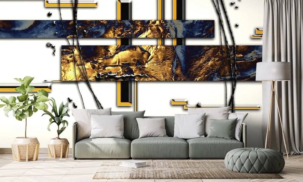 Tapeta krásná luxusní abstrakce - 225x150 cm