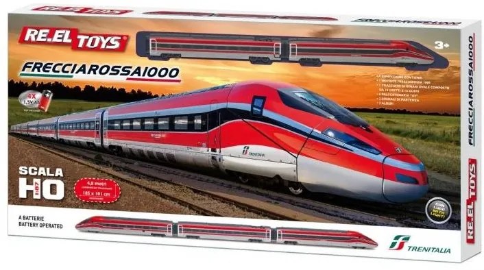 Re.el toys frecciarossa 1000 dráha 5 m