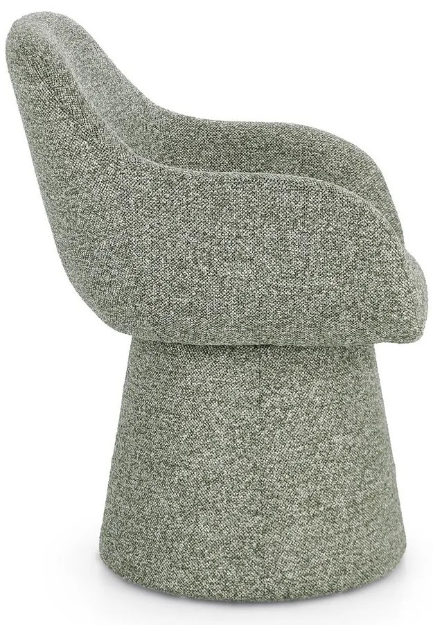 BIZZOTTO Otočné křeslo ANTARA zelené 0734545
