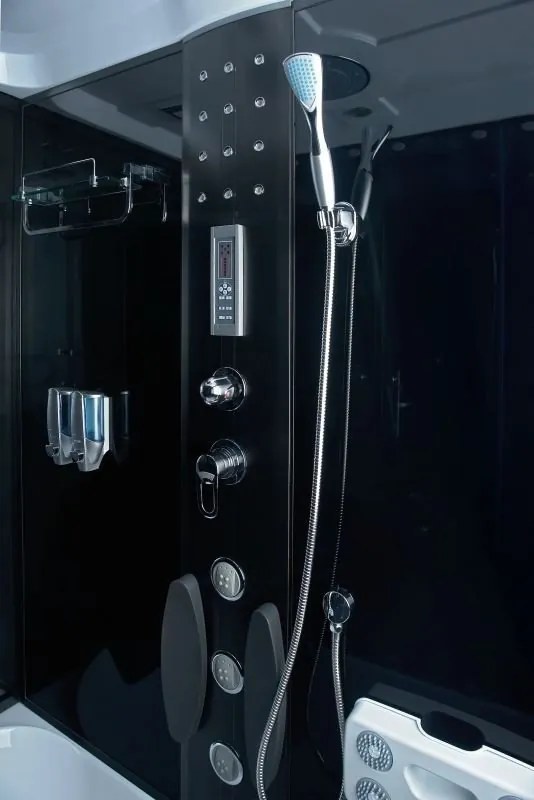 Aplomo Xelo 151x86x215 masážní sprchový box s vanou