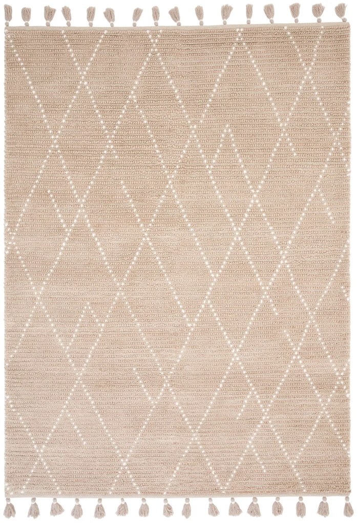 Tribeca Design Kusový koberec Livan Sand Cream Linear Rozměry: 160x230 cm