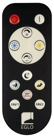 Eglo - LED Stmívatelné stropní svítidlo LED/43W/230V bílá + DO