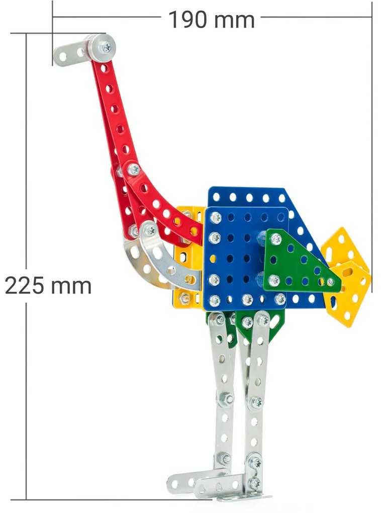 Merkur - ZOO - Pštros - 106 dílků