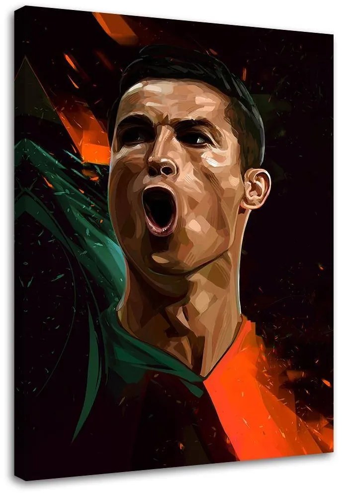 Gario Obraz na plátně Cristiano Ronaldo - Dmitry Belov Rozměry: 40 x 60 cm