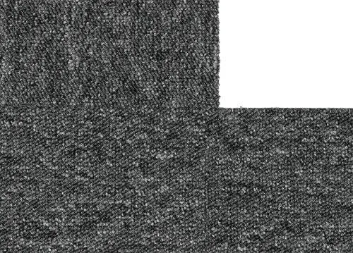 Koberce Breno Kobercový čtverec MUSTANG 77, velikost balení 5 m2  (20ks), Černá,