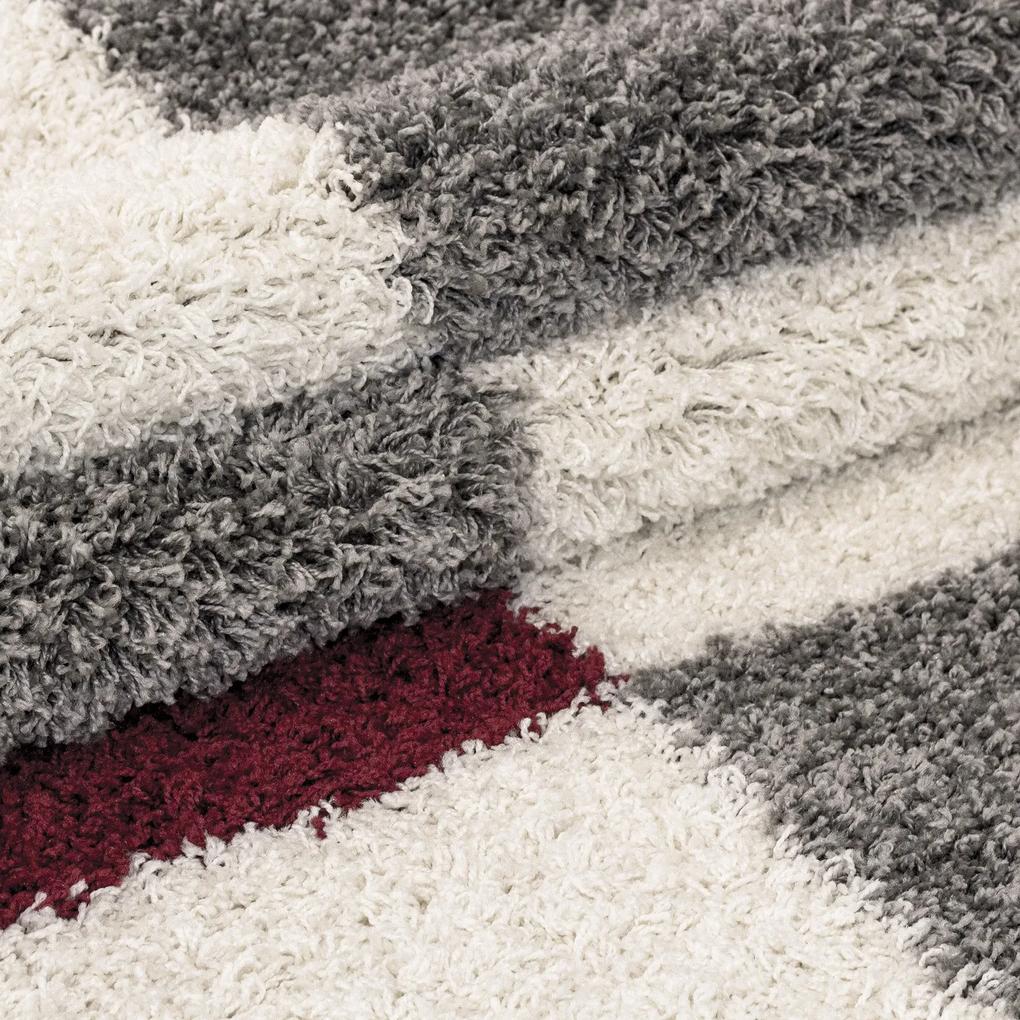 Ayyildiz Kusový koberec GALA 2505, Červená Rozměr koberce: 200 cm KRUH