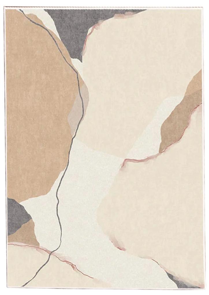 Conceptum Hypnose Kusový koberec WOOBTNY0203, Krémová, 160 x 250 cm