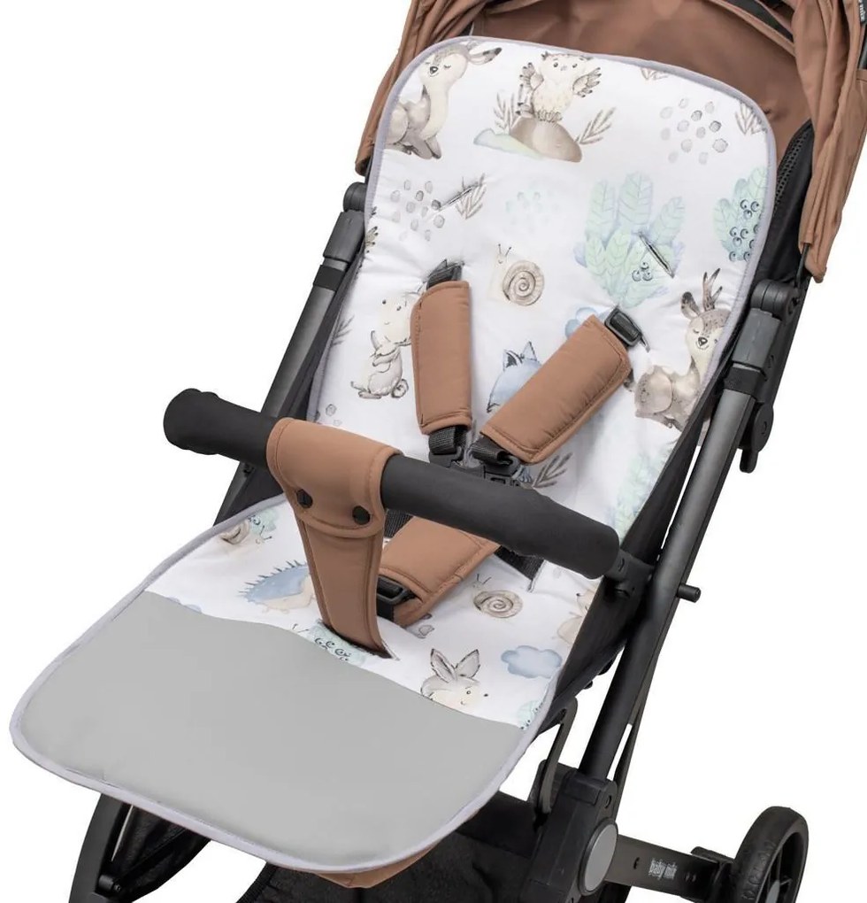 BABY MIX Vložka do kočárku Baby Mix Černá