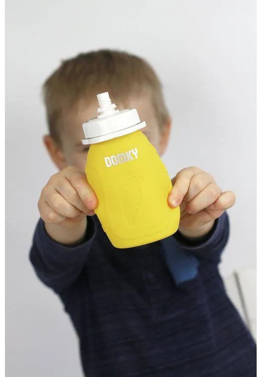 Domky Plnitelná silikonová kapsička 180 ml Zelená
