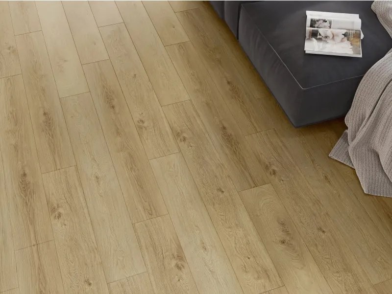 Mexen Anniston vzorek vinylových panelů SPC 6,5 mm, podklad IXPE 1,5 mm, 4 V-drážka, Dub - F1038-S