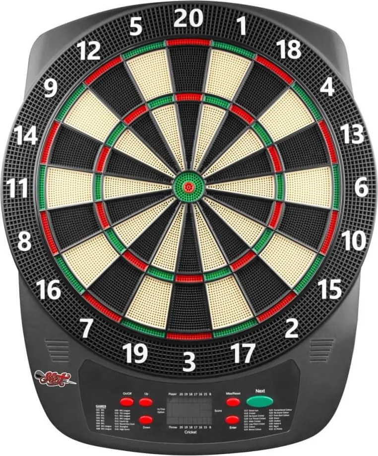 Elektronický terč Shot Pro Electronic Dartboard Set