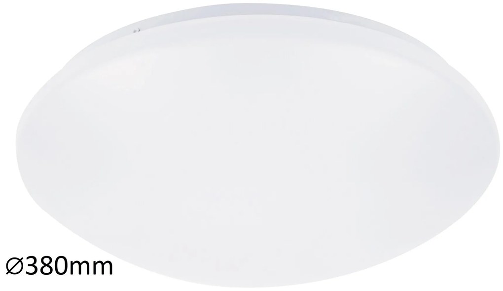 Rabalux LED stropní svítidlo Lucas 24W | 1560lm | 4000K | IP20 | 38cm - kruhové bílé