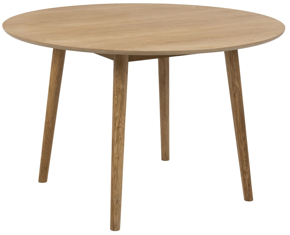 Actona Kulatý dubový jídelní stůl Merka, 120x120x75 cm