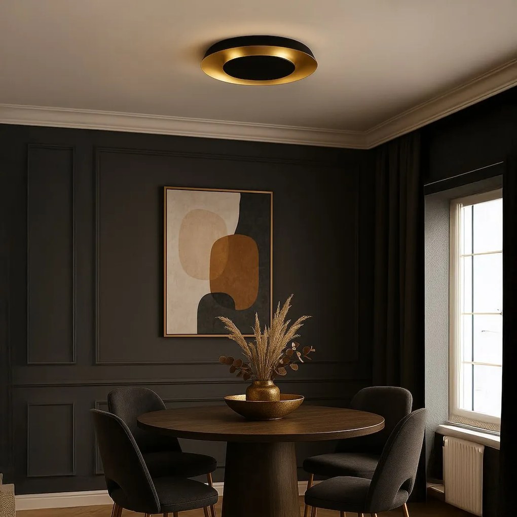 Stropní LED svítidlo Piattino, 1x LED 30w, 3000-6000k, b/g
