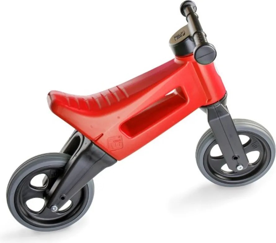 Odrážedlo FUNNY WHEELS Rider Sport červené 2v1 TEDDIES