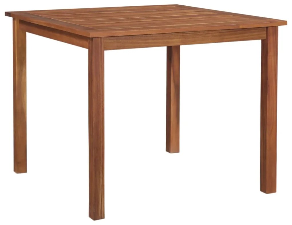 Zahradní stůl 85 x 85 x 74 cm masivní akáciové dřevo,  48606